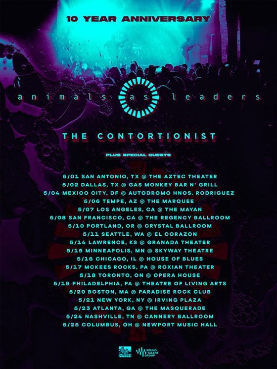 PHOTOS: Animals as Leaders, The Contortionist, Buke and Gase – May 16th ...